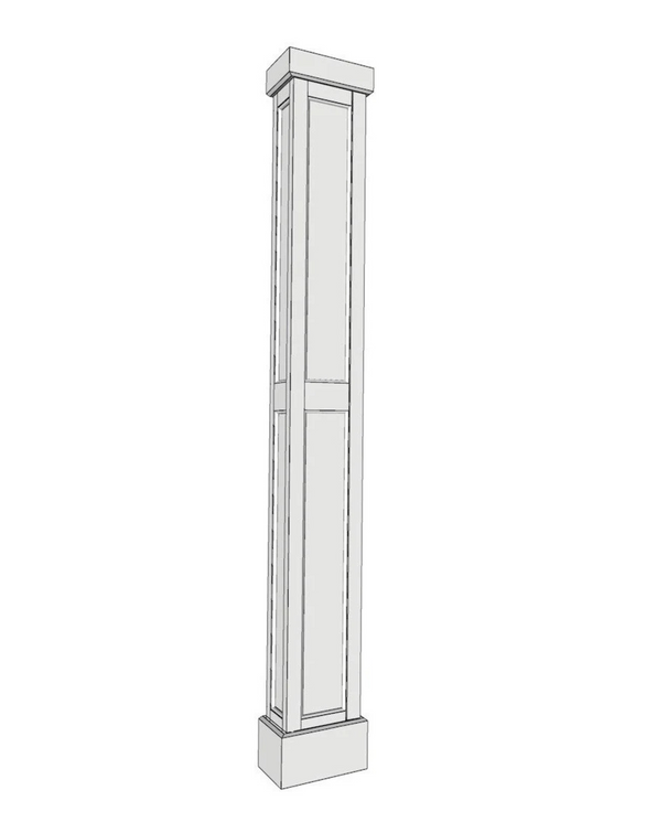 PVC Column Wraps - Column Covers - Post Covers – Elite Trimworks Corp.