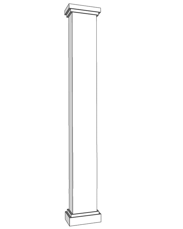 PVC Column Wraps - Column Covers - Post Covers – Elite Trimworks Corp.