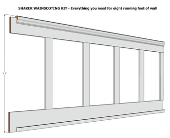 Wainscoting | Wainscot Panels & Mouldings | Shiplap Wainscoting Ideas ...