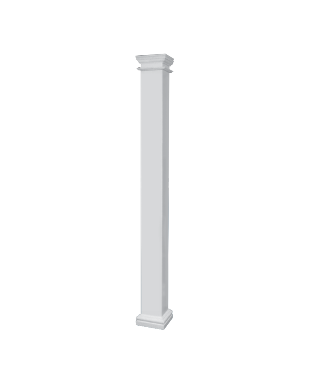 10" Square, Non-Tapered, Smooth PermaCast Column – Elite Trimworks Corp.