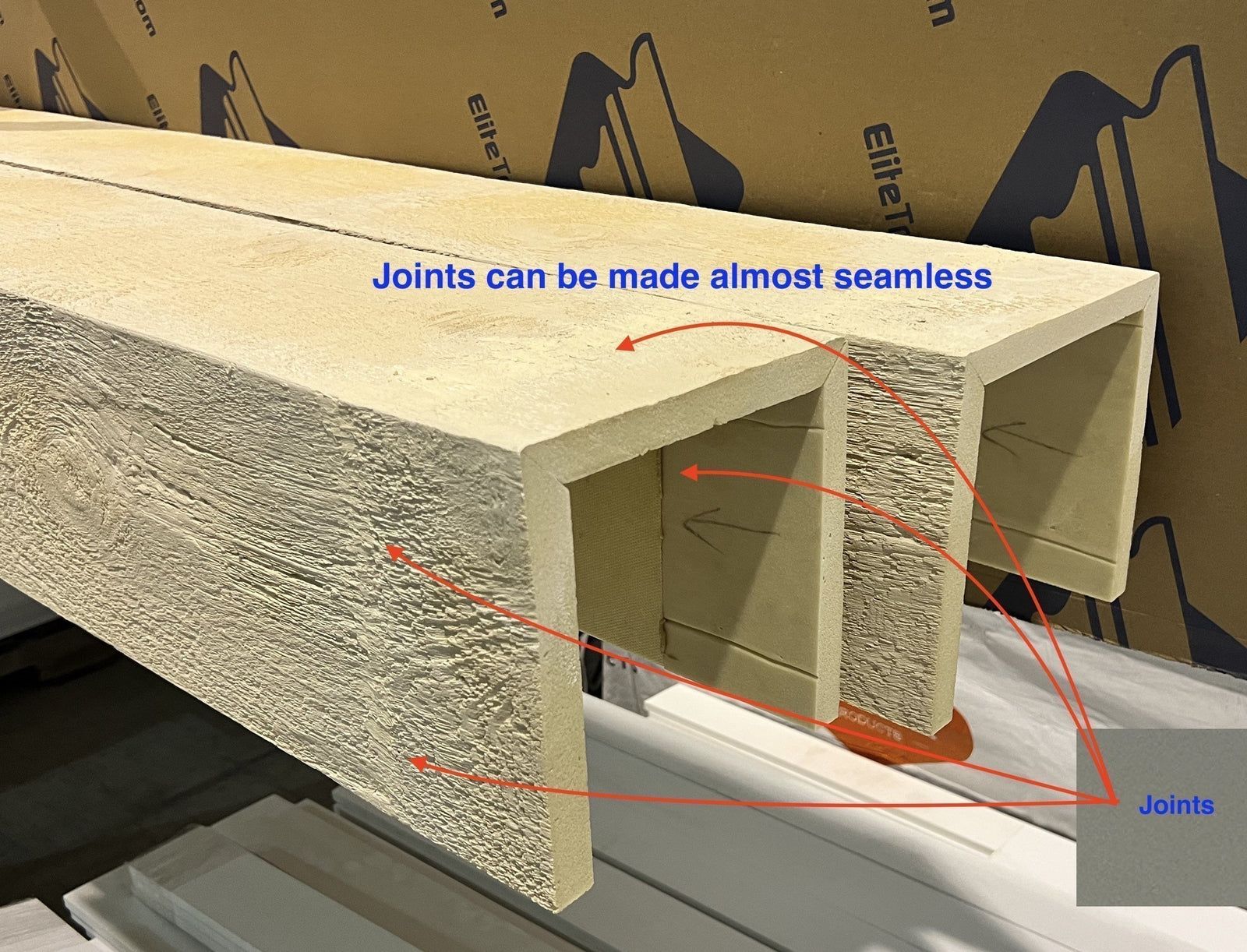 Faux Barn Wood Ceiling Beam – Elite Trimworks Corp.
