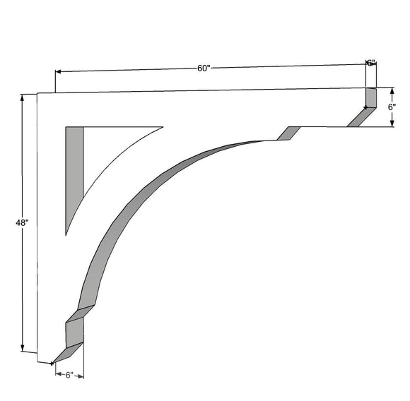 Santa Rosa Structural Bracket – Elite Trimworks Corp CA