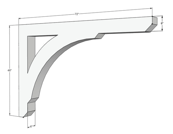 Santa Rosa Structural Bracket – Elite Trimworks Corp CA