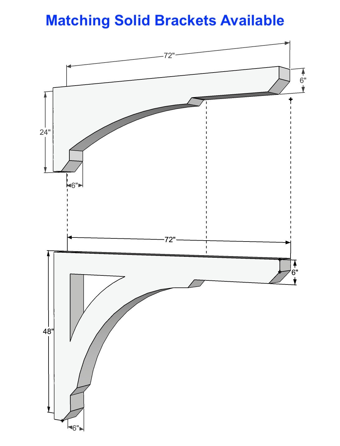 Santa Rosa Structural Bracket – Elite Trimworks Corp CA