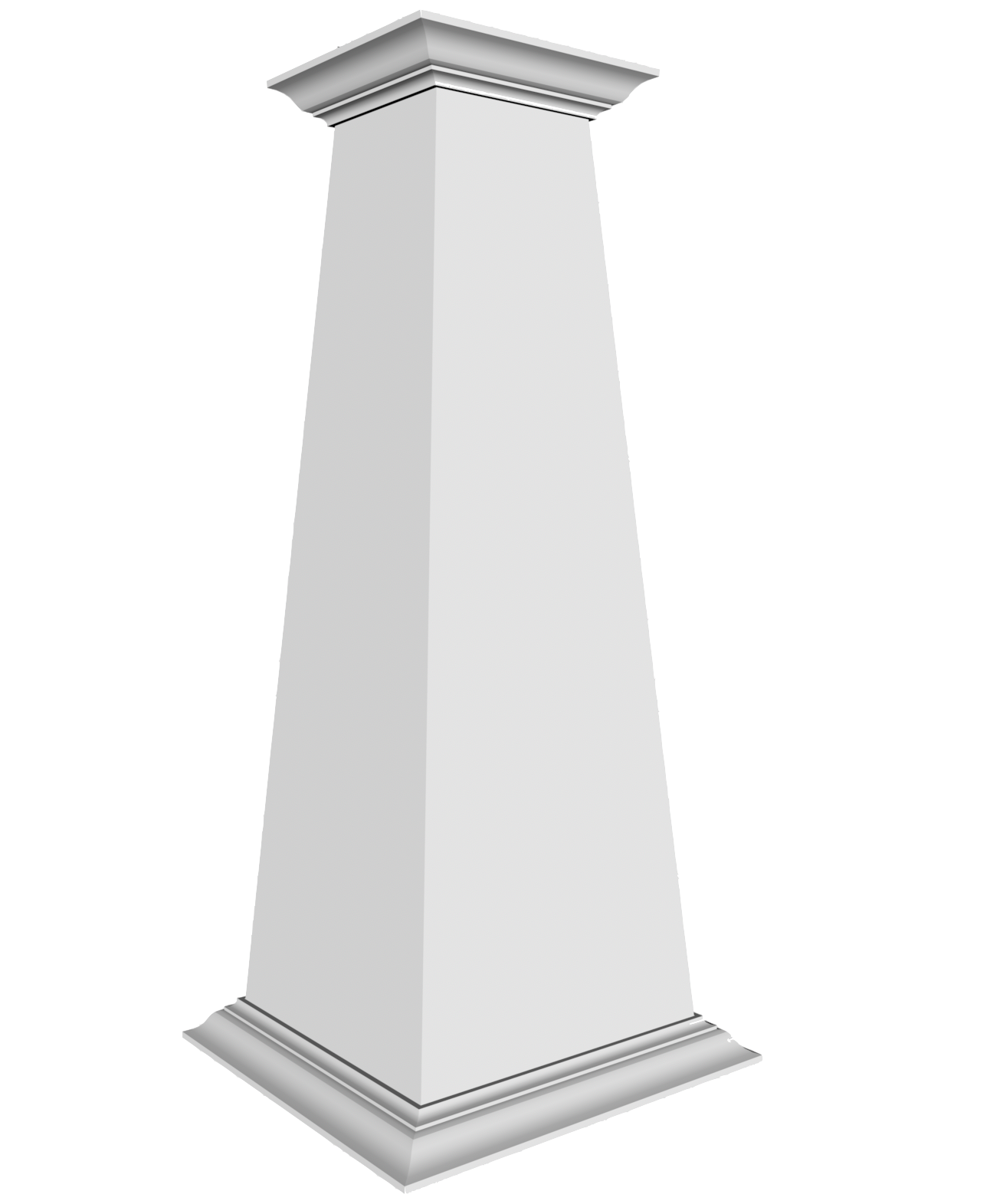 6/10 Tapered PVC Column Wrap – Elite Trimworks Corp.